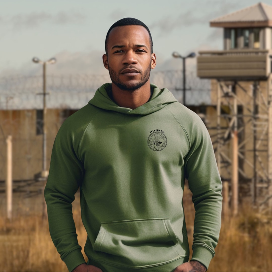 FCI Fort Dix Hoodie Federal Prison Guard Hoodie Federal Correctional ...