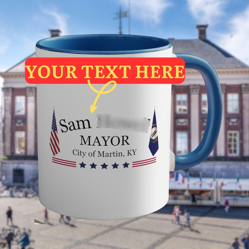 Personalized Mayor Gifts Customized Mayor Gifts Mayor Coffee Mug for ...
