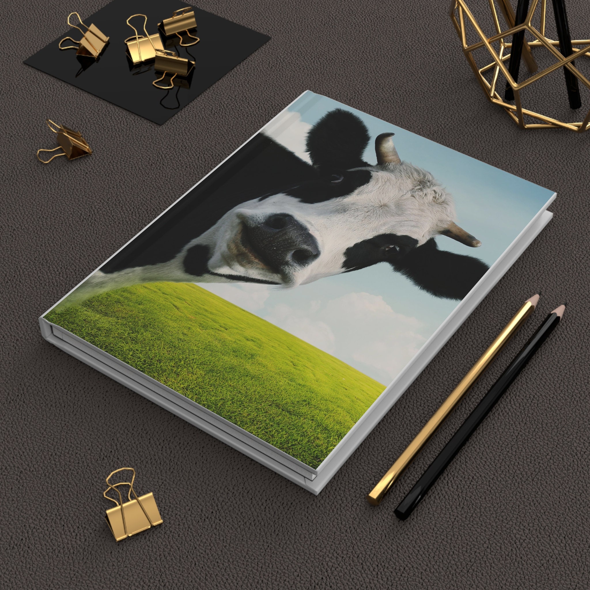 Cow Notebook Cow Journal Farm Animal Notebook Barn Animal Notebook ...