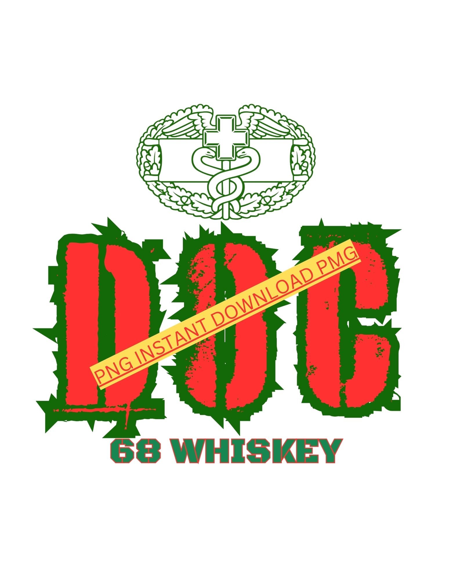 Combat Medic PNG File 68W DOC Medic Insignia Medic Gifts for Combat ...