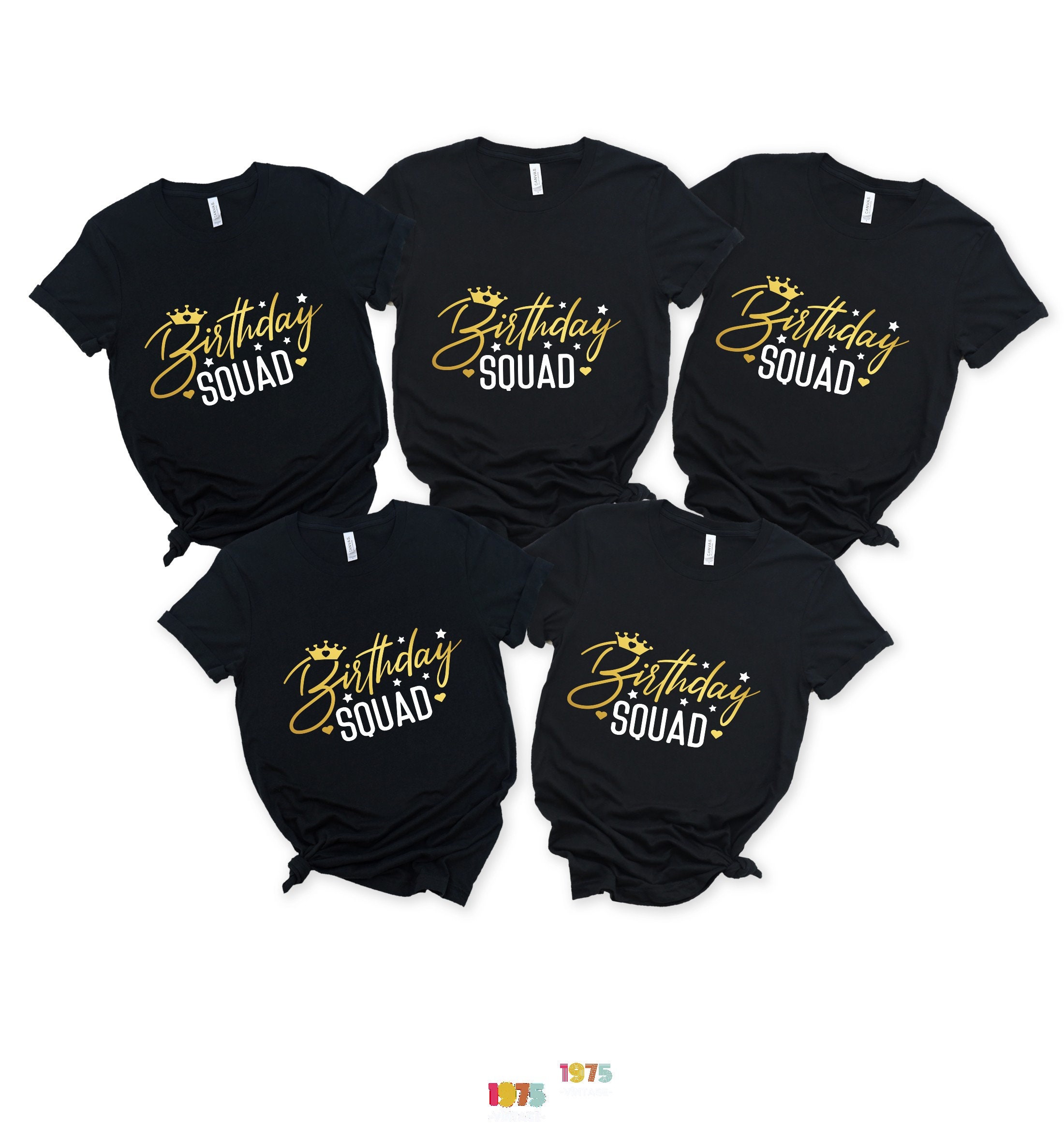 Birthday Squad Birthday Squad Shirts Birthday Entourage Shirts Birthday Party Shirts
