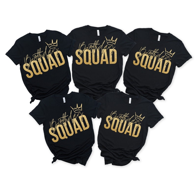 Birthday Squad, Birthday SQUAD Shirts, Birthday Entourage Shirts ...