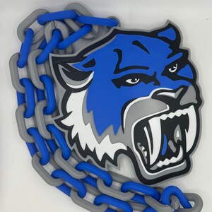 Custom 3D Printed Turnover Oversized Sports Chains - Etsy