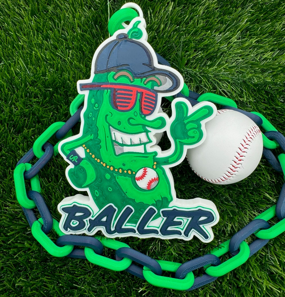 Custom 3D Printed Turnover Oversized Sports Chains MVP Player of the ...