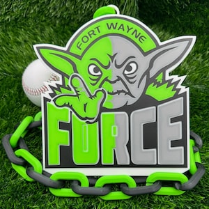 Custom 3D Printed Turnover Oversized Sports Chains - Etsy