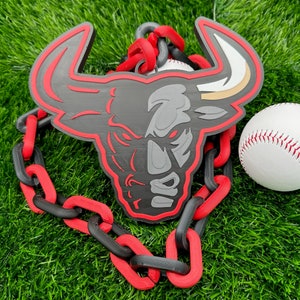 Custom 3D Printed Turnover Oversized Sports Chains - Etsy