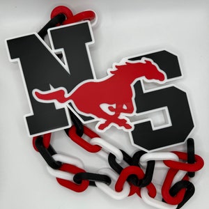 Custom 3D Printed Turnover Oversized Sports Chains - Etsy