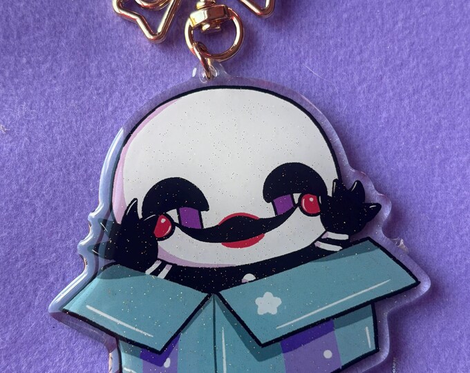 Five Nights at Freddy’s the Puppet Peeking Chibi Acrylic Charm FNAF - Etsy