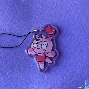 Sonic Adventure 2 Battle Chao Phone Charm Cute Kawaii Acrylic Epoxy - Etsy