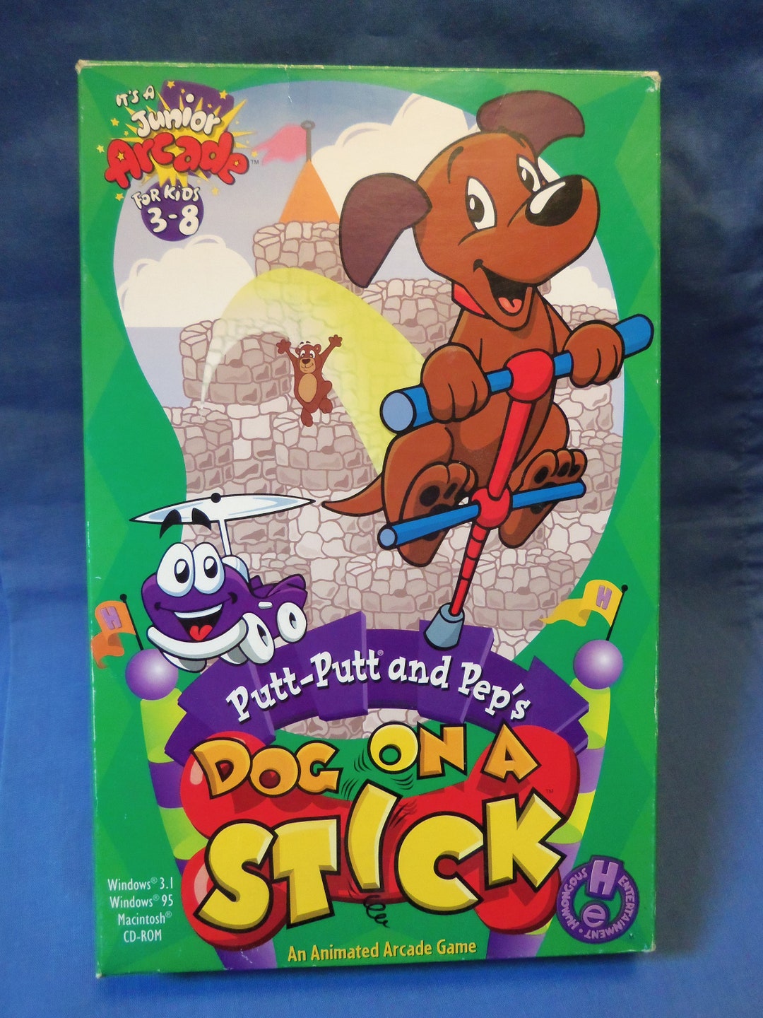 Putt-putt and Pep's Dog on a Stick CD-ROM Game for Windows 3.1, Windows ...