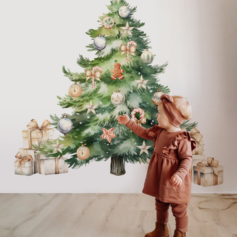 Christmas Wall Decal - Etsy