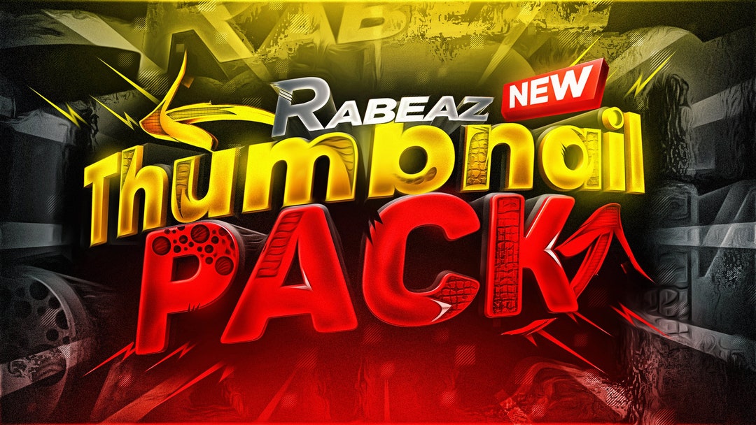 Thumbnail Design Toolkit PSD Resources for Creative - Etsy