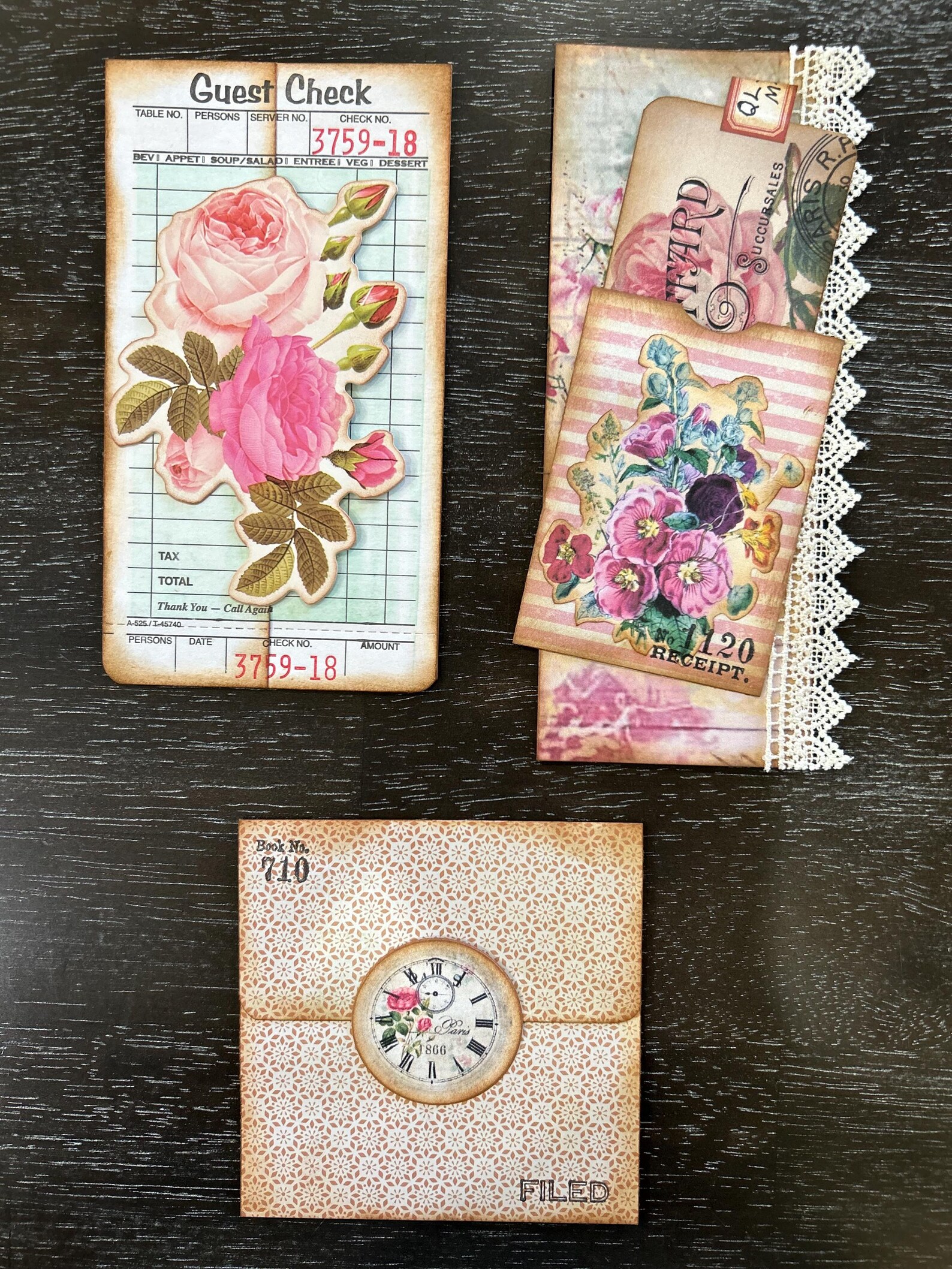 Ephemera Loaded Decorated Bag Bundle # 2 - Etsy