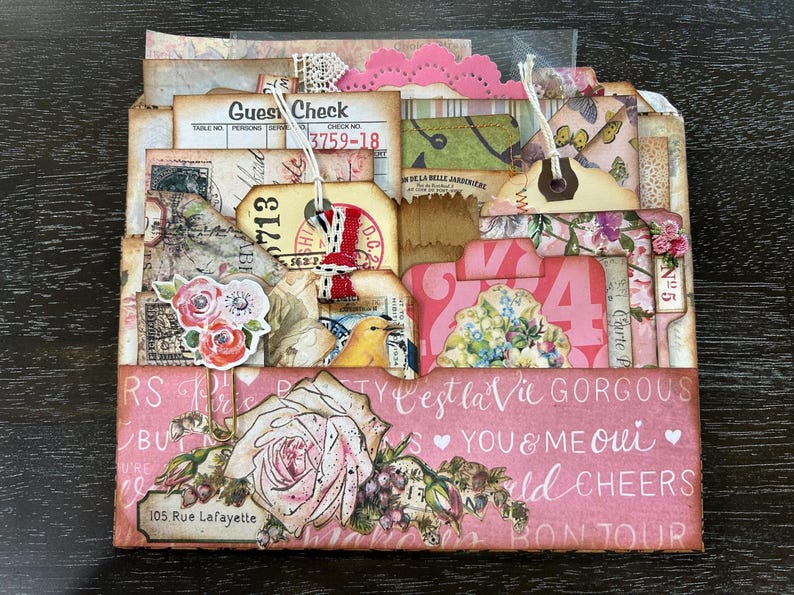 Ephemera Loaded Decorated Bag Bundle # 2 - Etsy