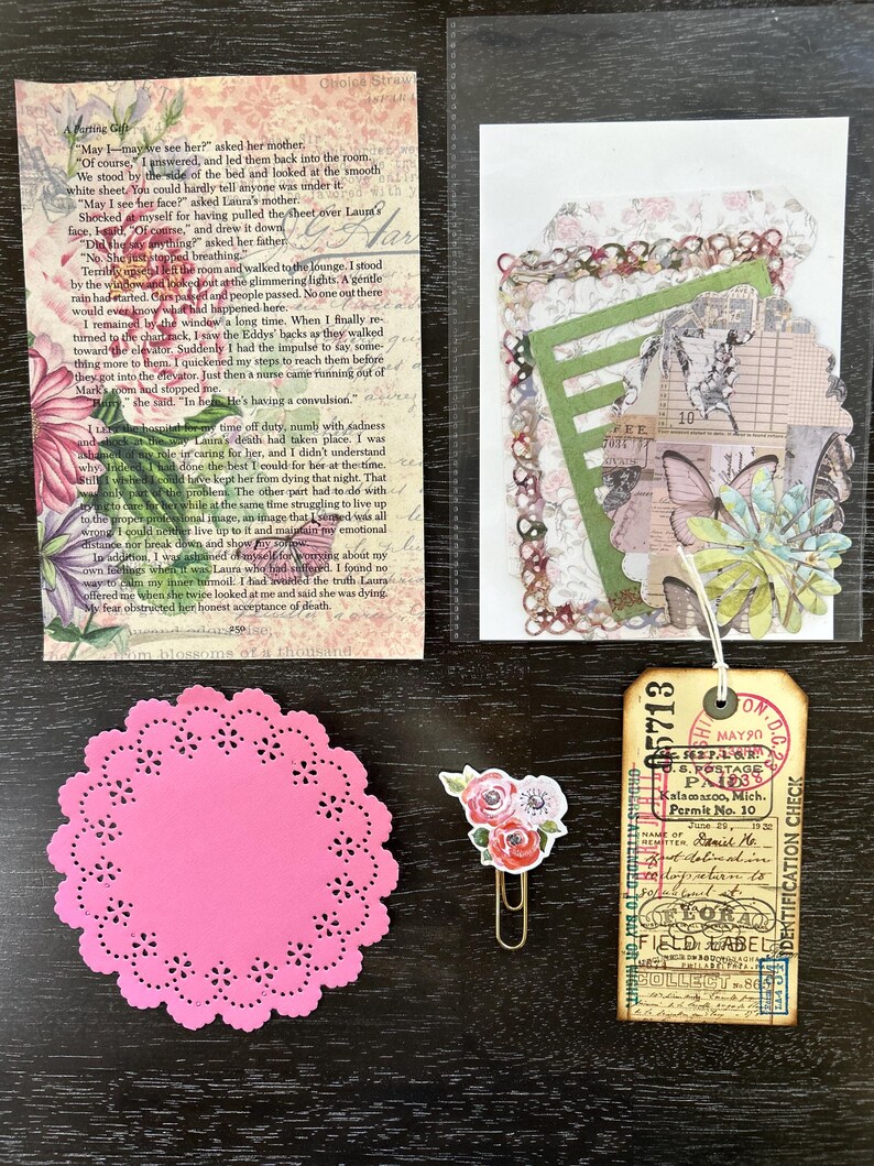 Ephemera Loaded Decorated Bag Bundle # 2 - Etsy