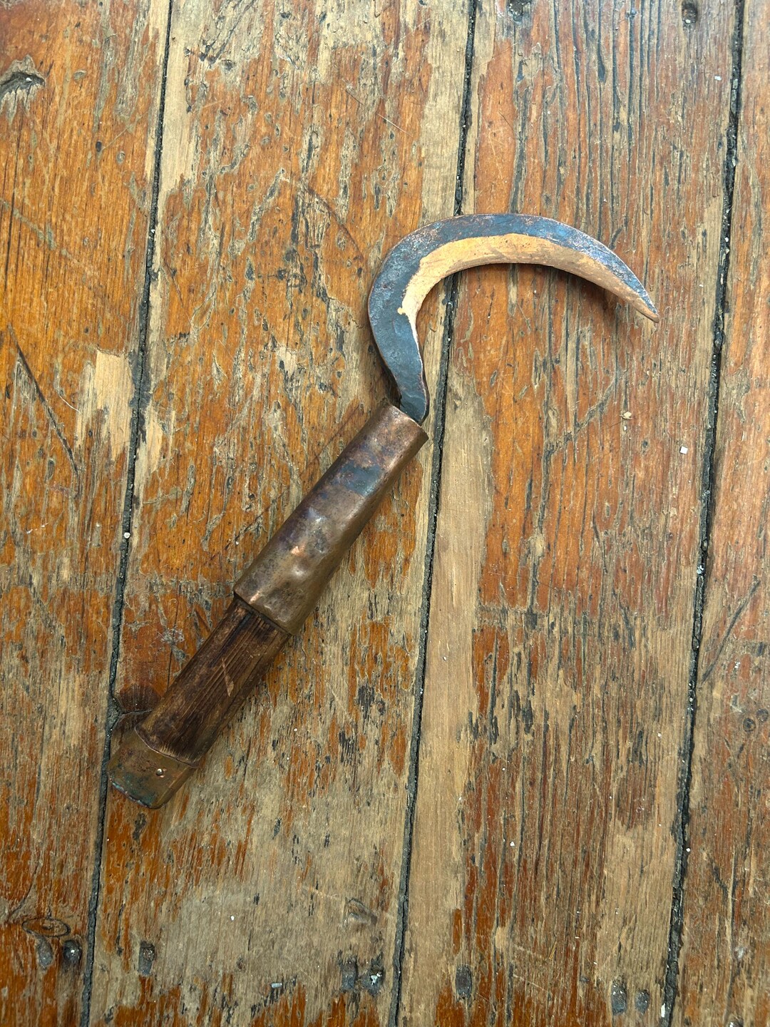 Venus Forged Copper Sickle - Etsy