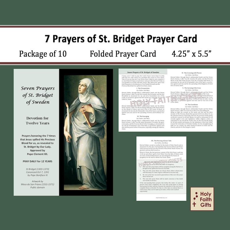 St Brigid Cross and Card - Etsy
