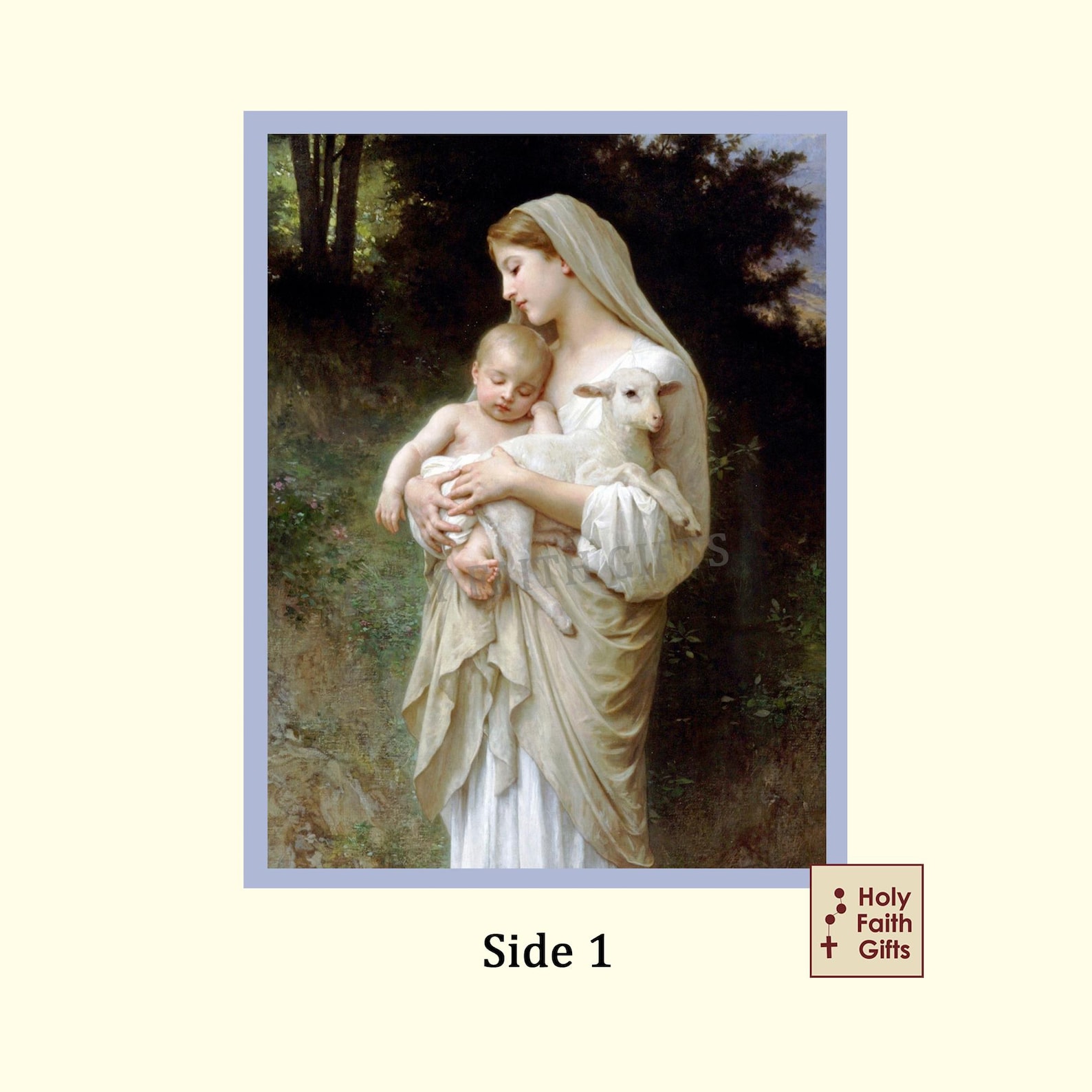 Memorare Prayer Card, (20 Pack), 2-sided, Full Color Prayer Card ...