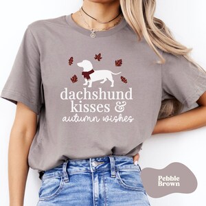 Fall Dachshund Shirt, Dachshund Sweatshirt, Dachshund T-shirt ...
