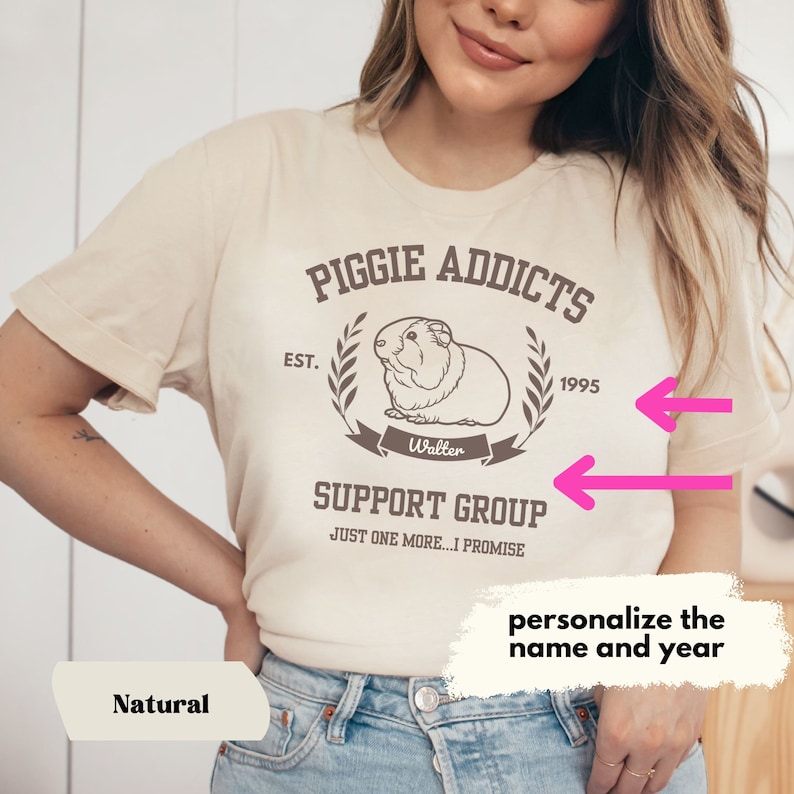 Custom Guinea Pig Shirt, Guinea Pig Mom T-shirt, Custom Piggie T-shirt ...