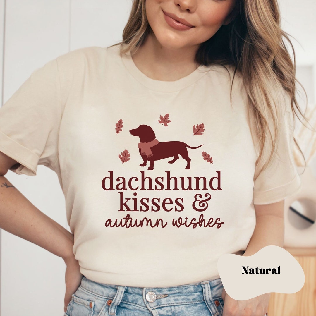 Fall Dachshund Shirt, Dachshund Sweatshirt, Dachshund T-shirt ...