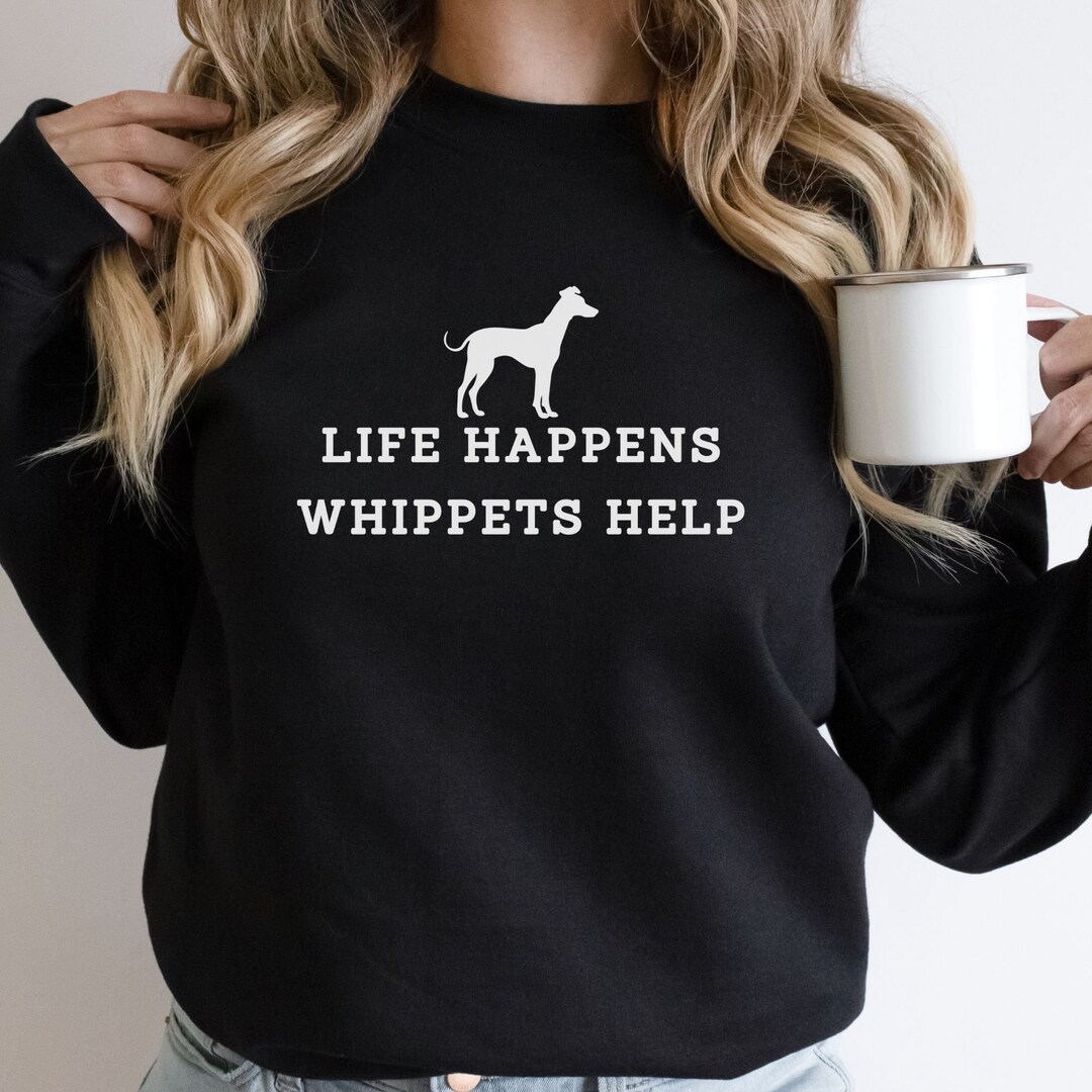 Funny Whippet Shirt Gift for Dog Mom, Whippet Mom Crewneck Sweatshirt ...