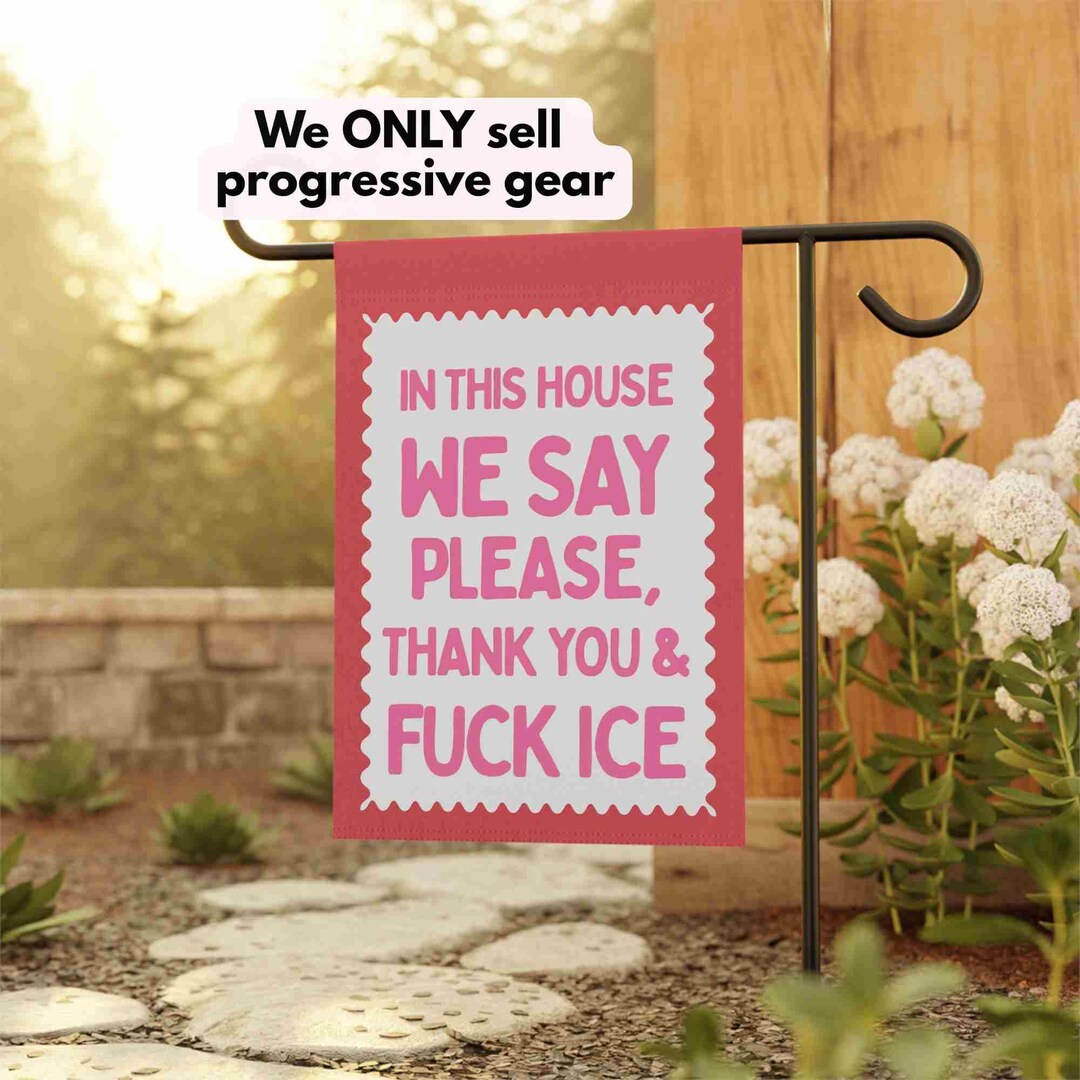 Anti ICE Yard Sign, Abolish ICE Protest Sign Chinga La Migra Garden ...