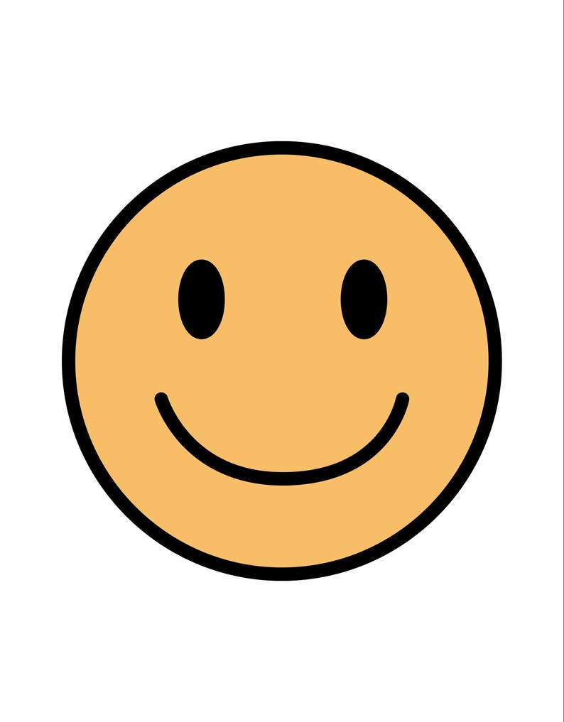 Happy Face, Emotions, Expressions of Joy, Yellow,associated Positive ...