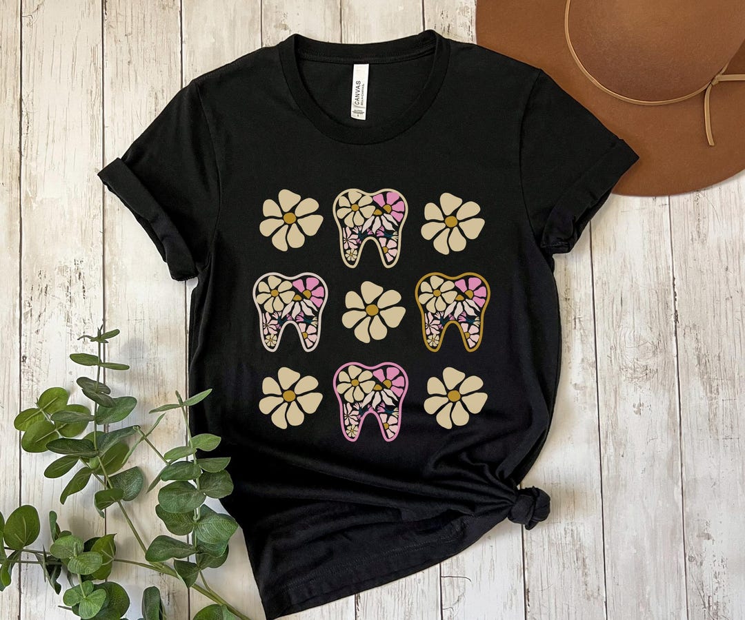 Spring Dental Office Shirt, Dental Student Gift, Dental Squad, Dental ...
