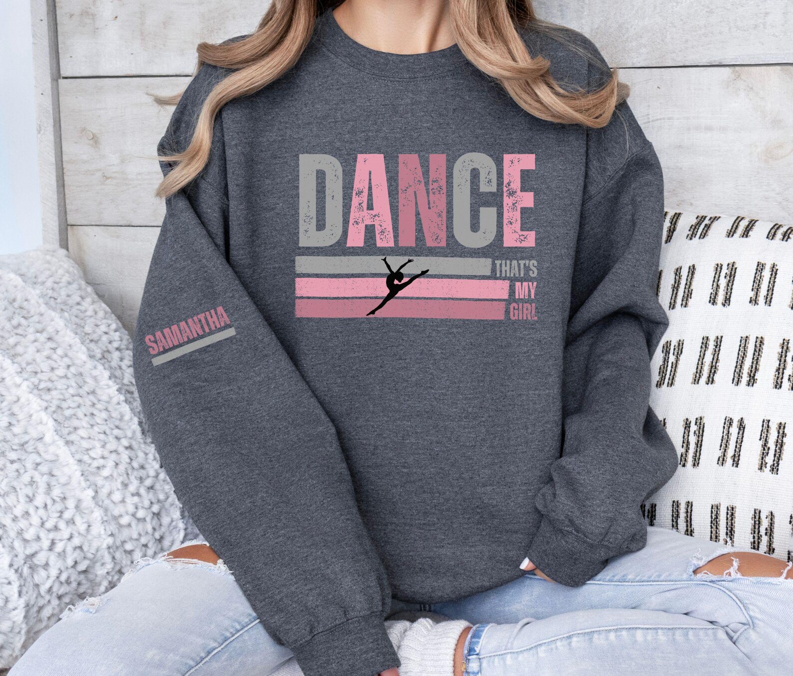 Custom Dance Sweatshirt, Dance Shirts, Dance Competition Sweatshirt ...