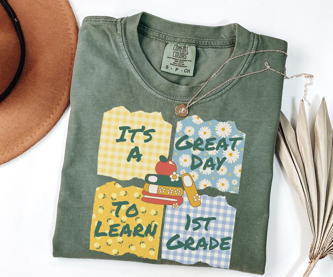 First Grade Teacher Team Group Comfort Colors Shirt, Grade Level ...