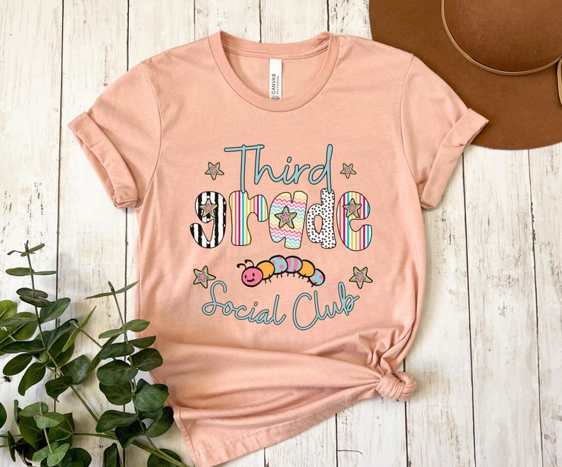 3rd Grade Teacher Team Shirt, Third Grade, Grade Level Shirt, Teacher ...