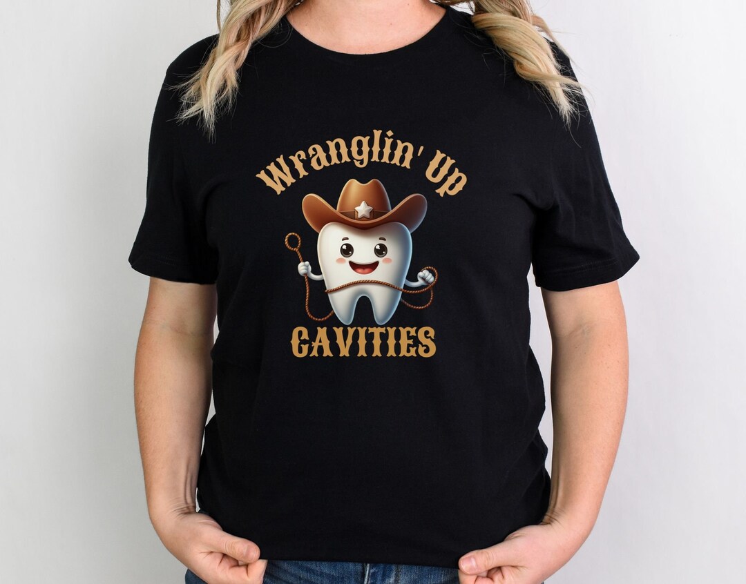 Western Dental Shirt, Cowboy Shirt, Dental Student Gift, Dental ...