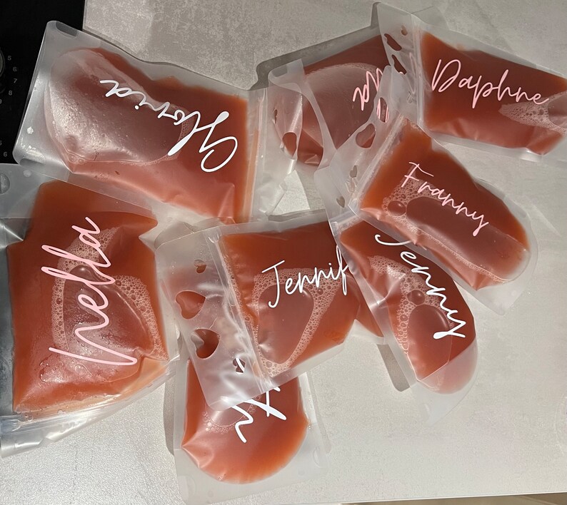 Personalised Cocktail and Drinks Pouch|hen Party|festival|holiday|pool ...