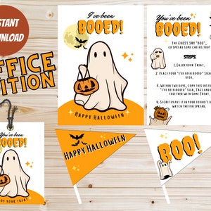 You've Been Booed Printable Office Edition, Ideal for Workplace ...