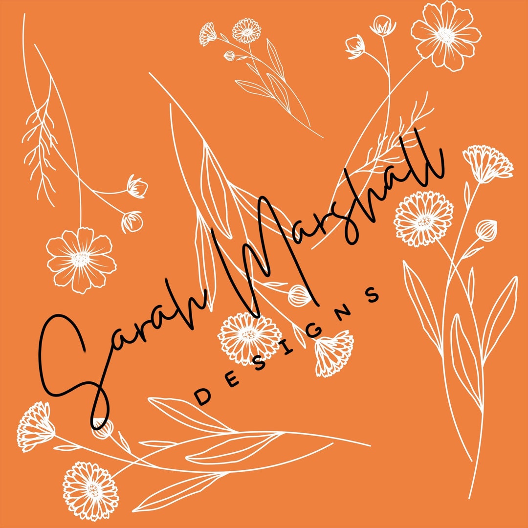 October Birth Month Flowers Seamless File - Etsy