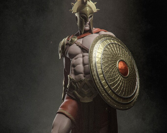 Ares God of War, STL Model, Resin, CA3D, 3D Printing, Very High Quality ...