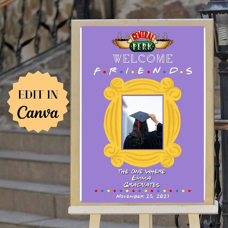 Friends Graduation Banner - Etsy
