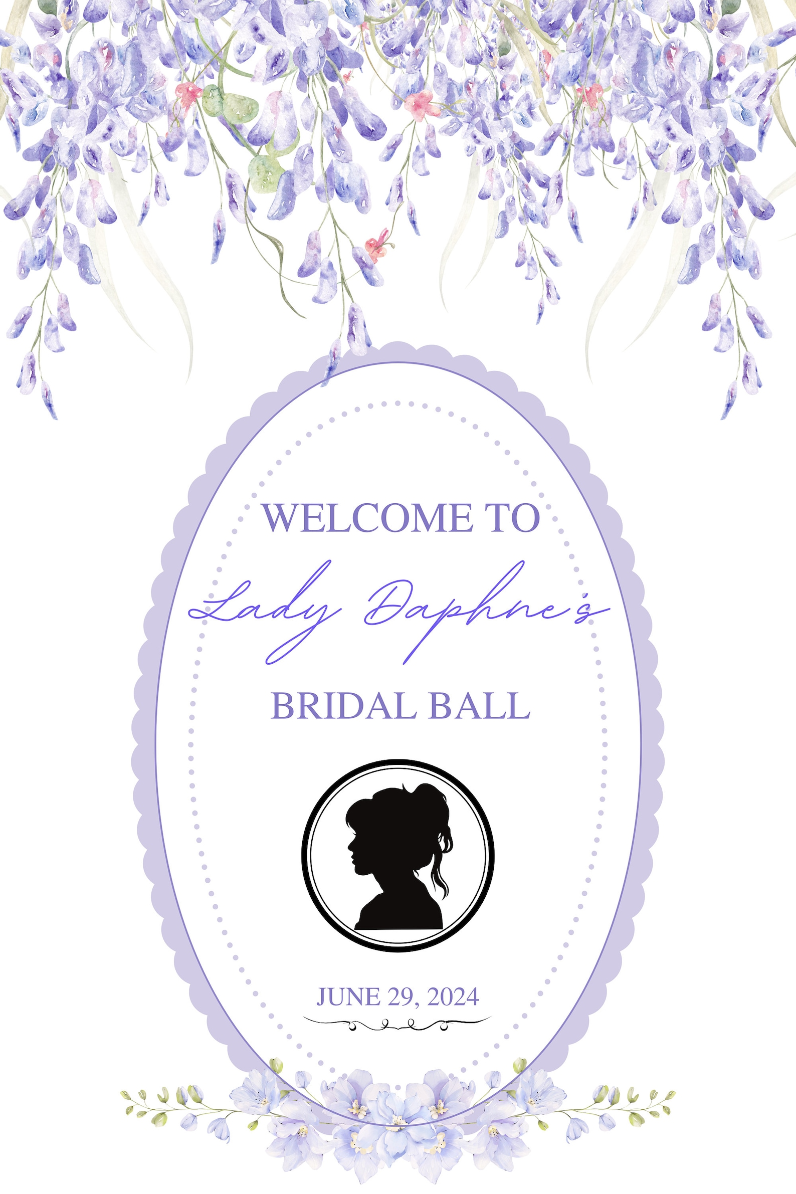 BRIDGERTON Welcome Sign I Bridgerton Bridal Ball Welcome Sign I ...
