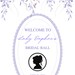 BRIDGERTON Welcome Sign I Bridgerton Bridal Ball Welcome Sign I ...