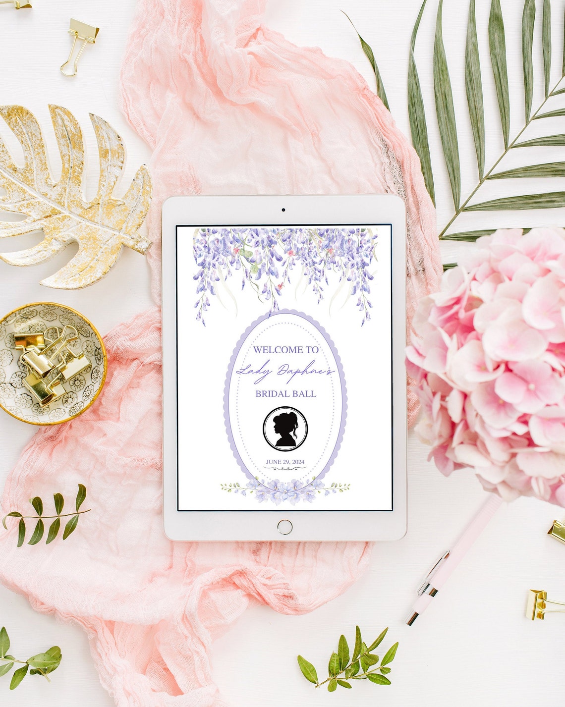 BRIDGERTON Welcome Sign I Bridgerton Bridal Ball Welcome Sign I ...