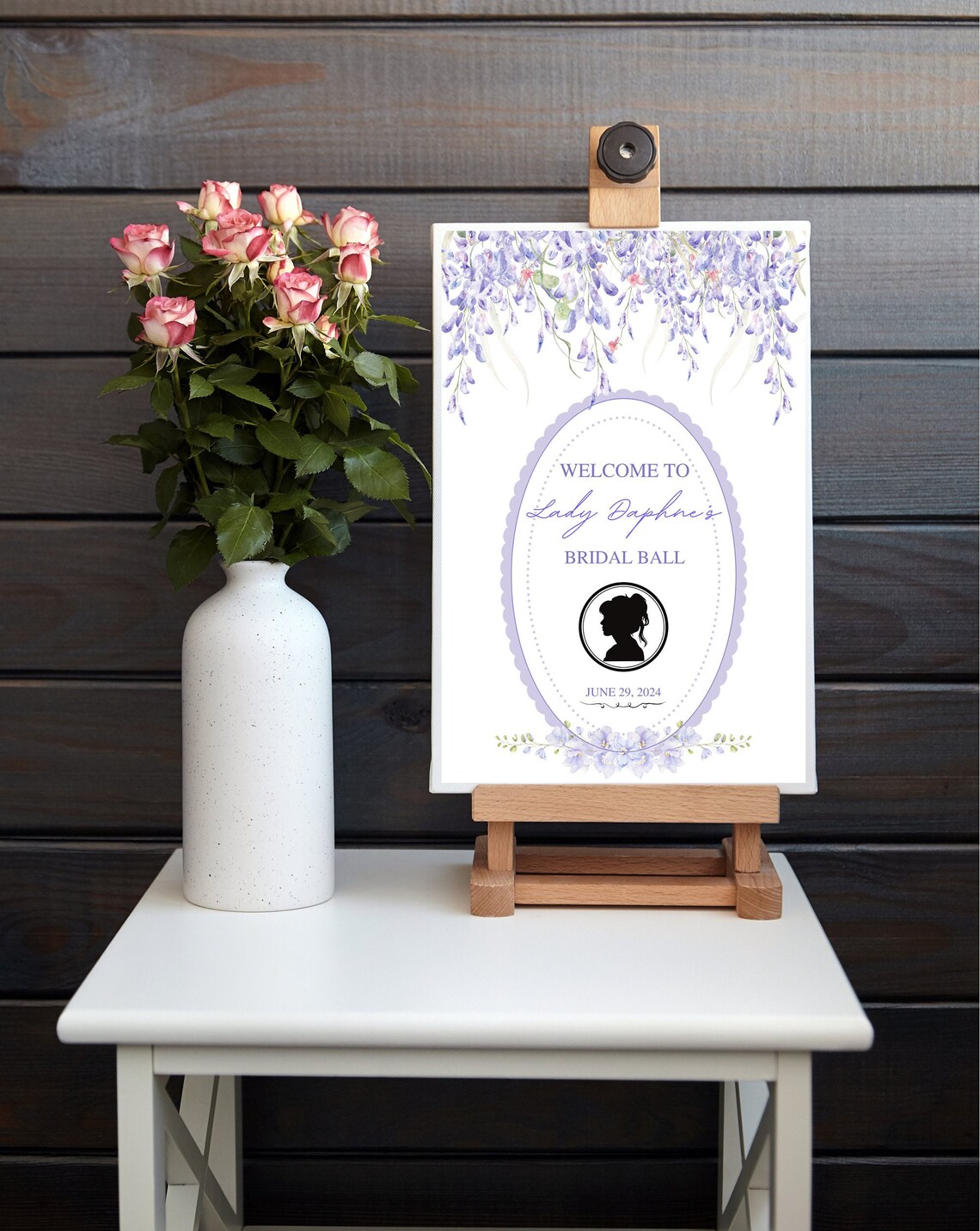 BRIDGERTON Welcome Sign I Bridgerton Bridal Ball Welcome Sign I ...