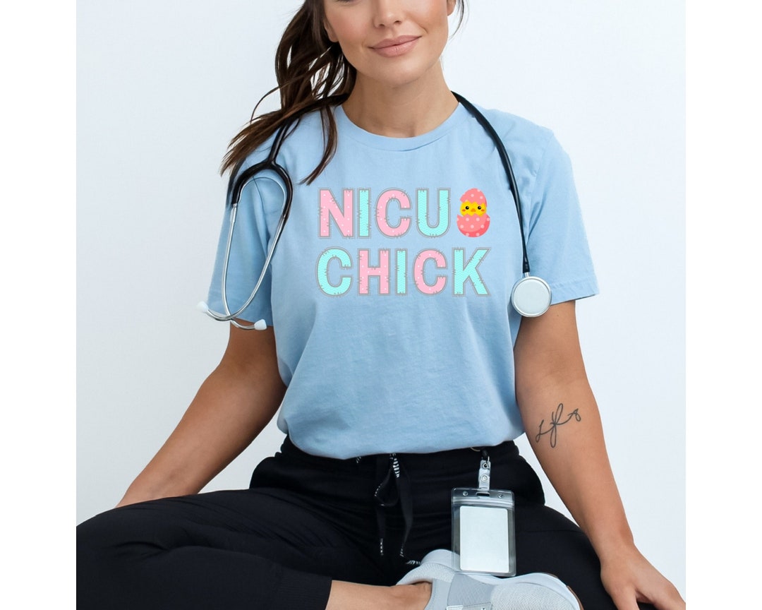 NICU Nurse Easter Shirt for Neonatal Intensive Care Unit Nurse Easter ...