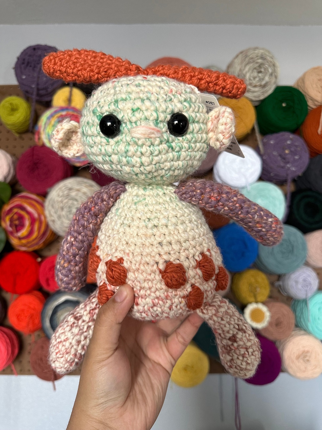 The Cute Sprout Crochet Plushie Handmade Plushie Vidacrofty - Etsy