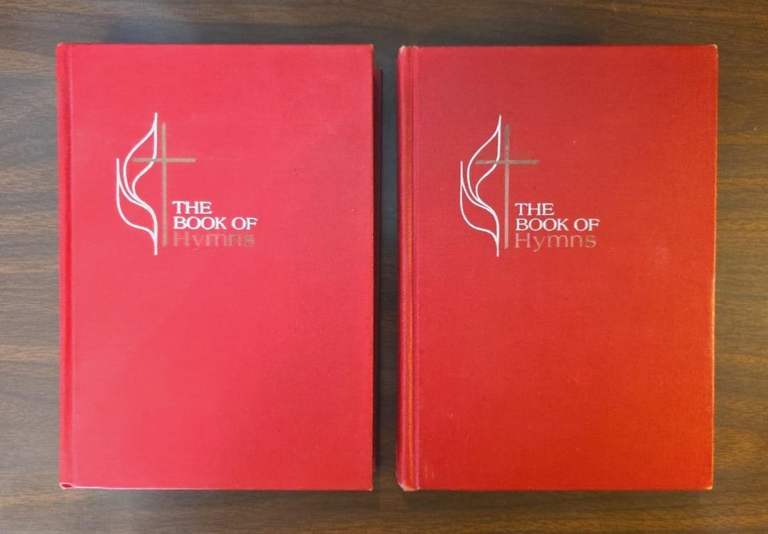 Lot of 2 "the Book of Hymns" 1966 United Methodist Church Publishing ...
