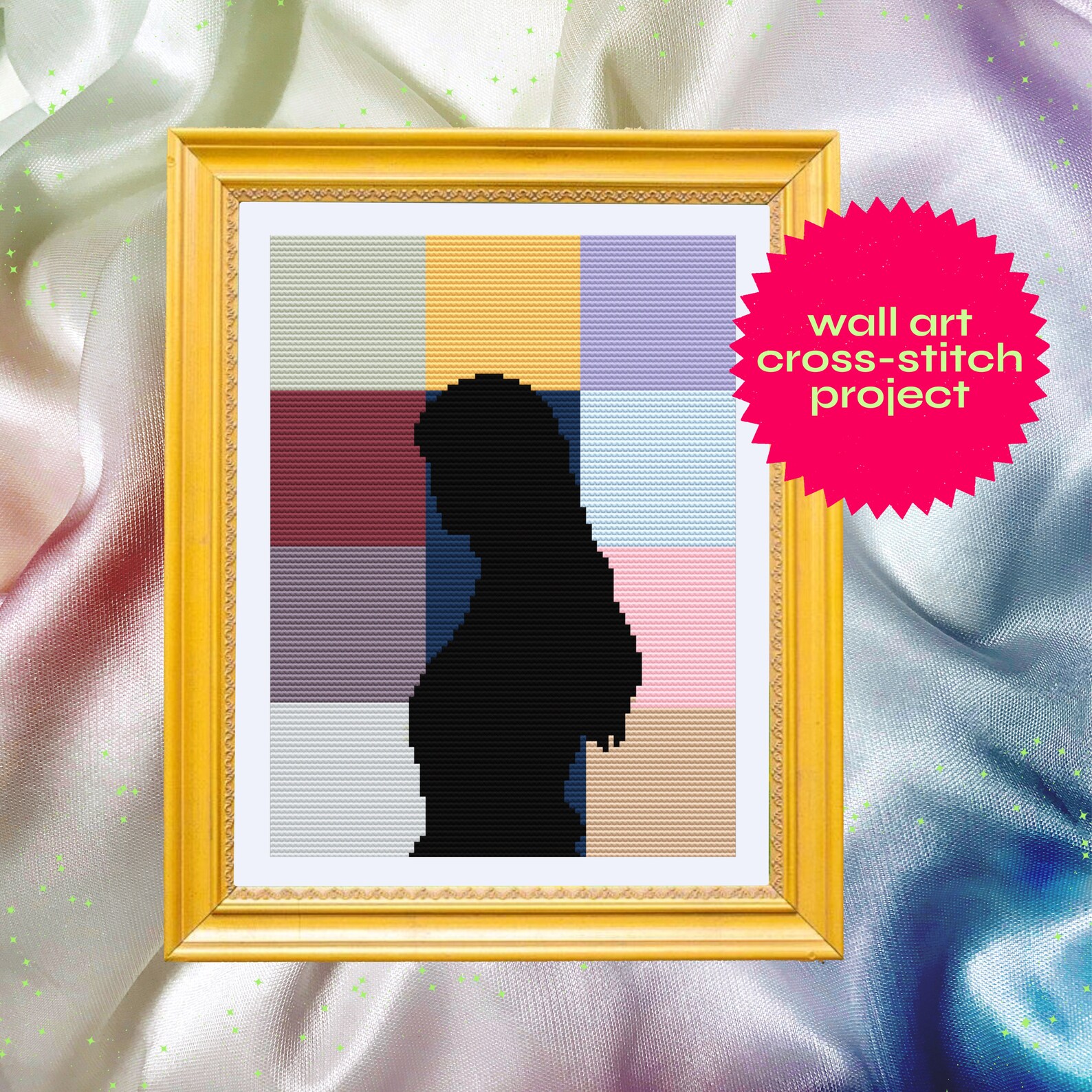 Taylor Swift Eras Outline Wall Art Cross Stitch Pattern X Instant ...