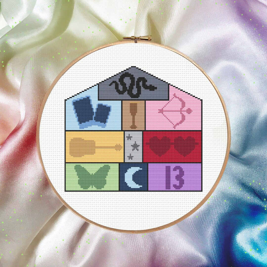 Lover House Taylor Swift Cross Stitch Pattern X Instant Download PDF X ...