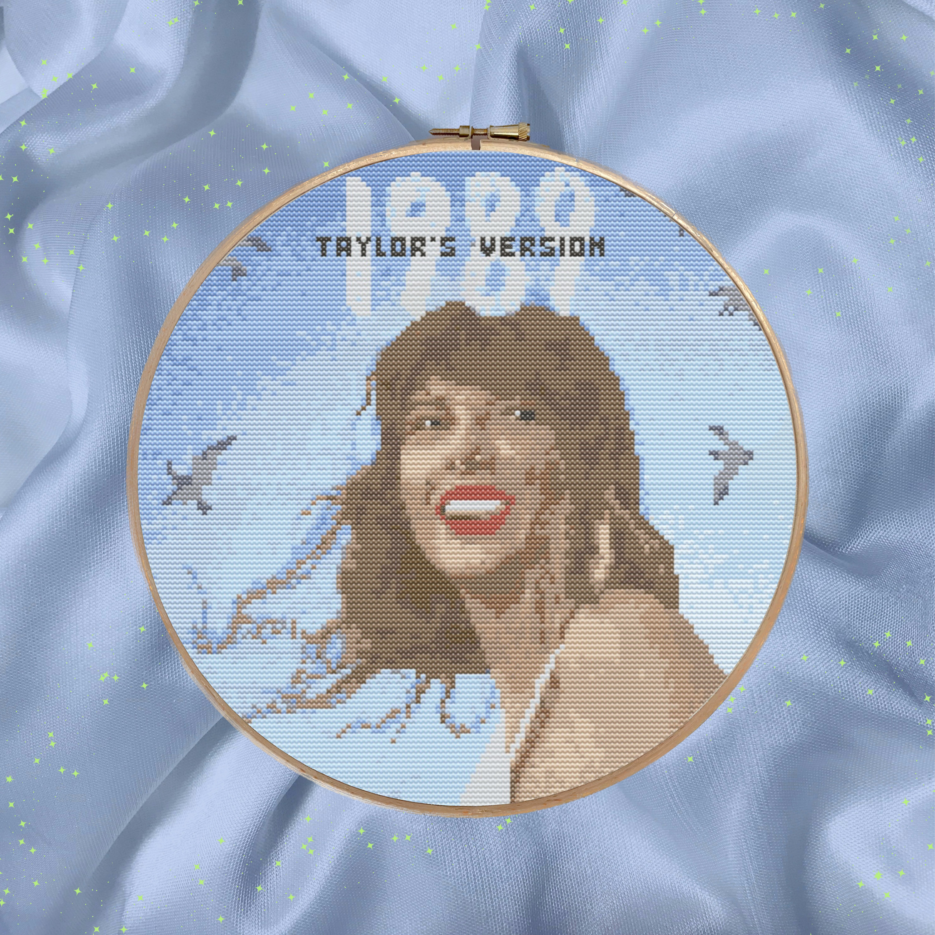 Taylor Swift 1989 Taylor's Version Album Cover Cross - Etsy