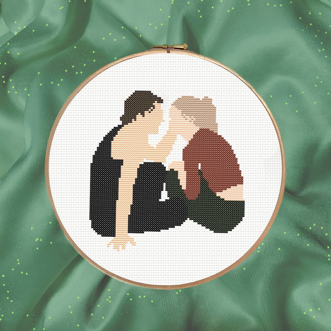 Kat and Patrick Cross Stitch Pattern X Instant Download PDF X 10 Things ...