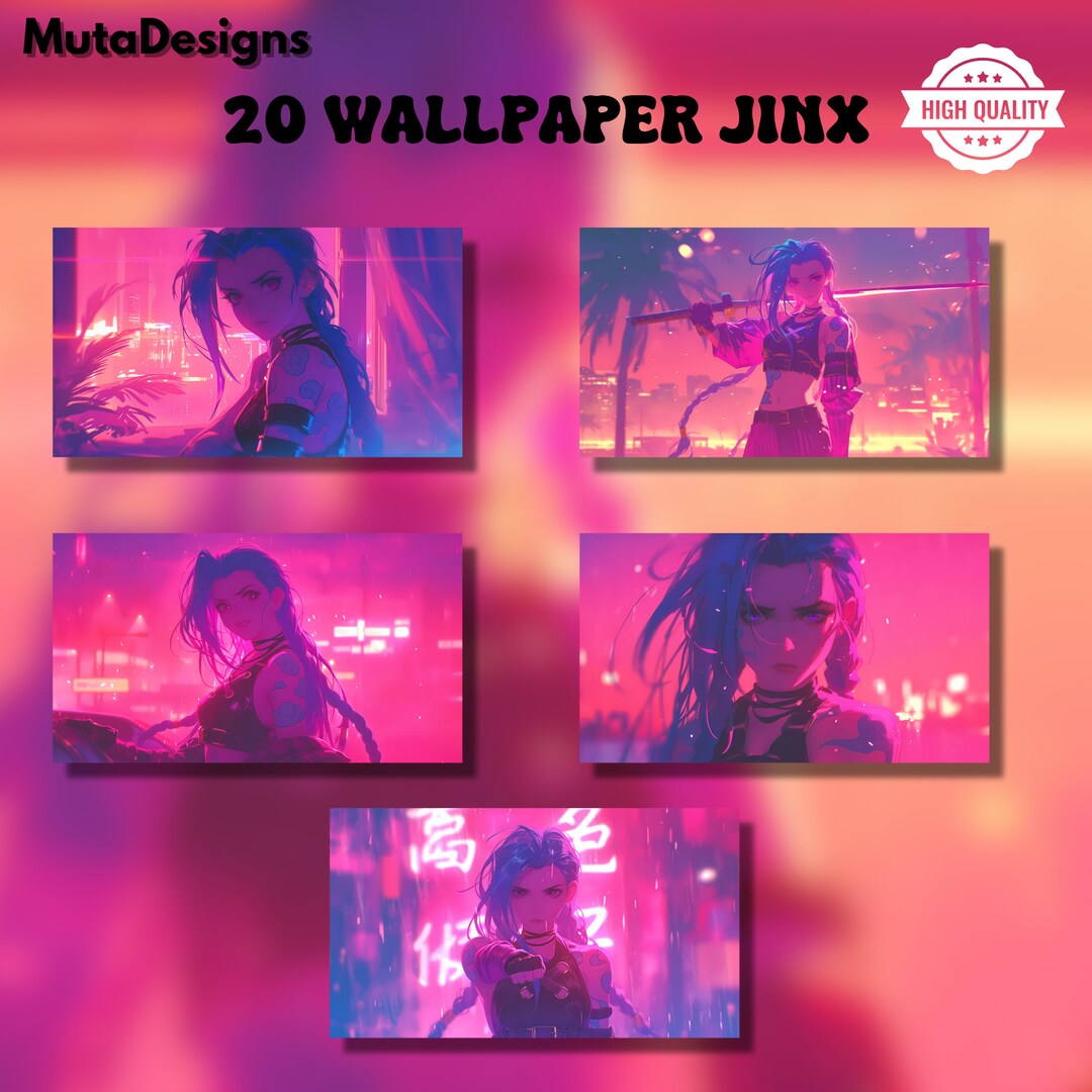 20 Jinx League of Legends Wallpapers - PC and Phone - Transform Your ...